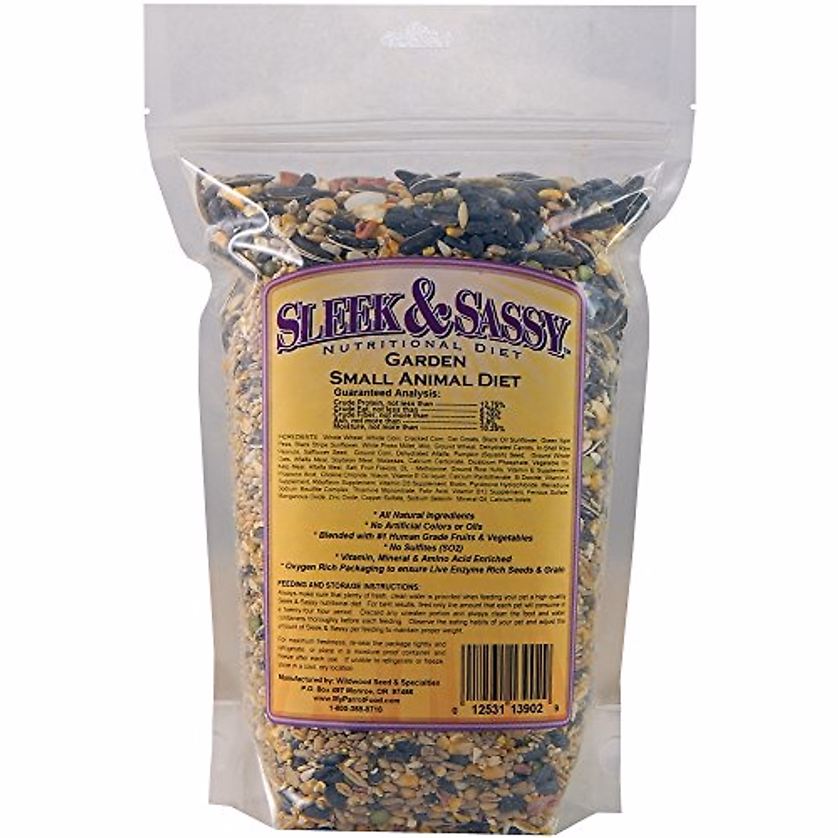 Garden Small Animal Food for Hamsters, Gerbils, Mice & Rats (2 lbs.)