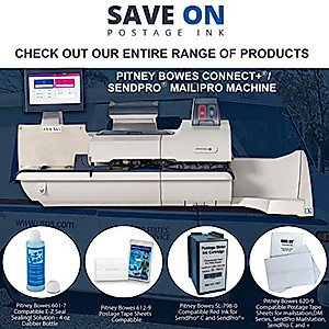 Save On Postage Ink Compatible PB 612-0 Postage Tape Sheets for use in DM200, DM200i Machines. 2 Tapes/Sheet 150 Sheets/Box