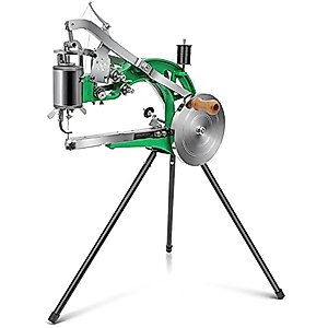 FAHKNS Shoe Repair Machine Handheld Leather Sewing Machines Cobbler Stitching Industrial Heavy Duty Maquina de Coser Manual Nylon Line for Upsolery Zippers Coats Bags Clothes Quilts Trousers Belt DIY Items