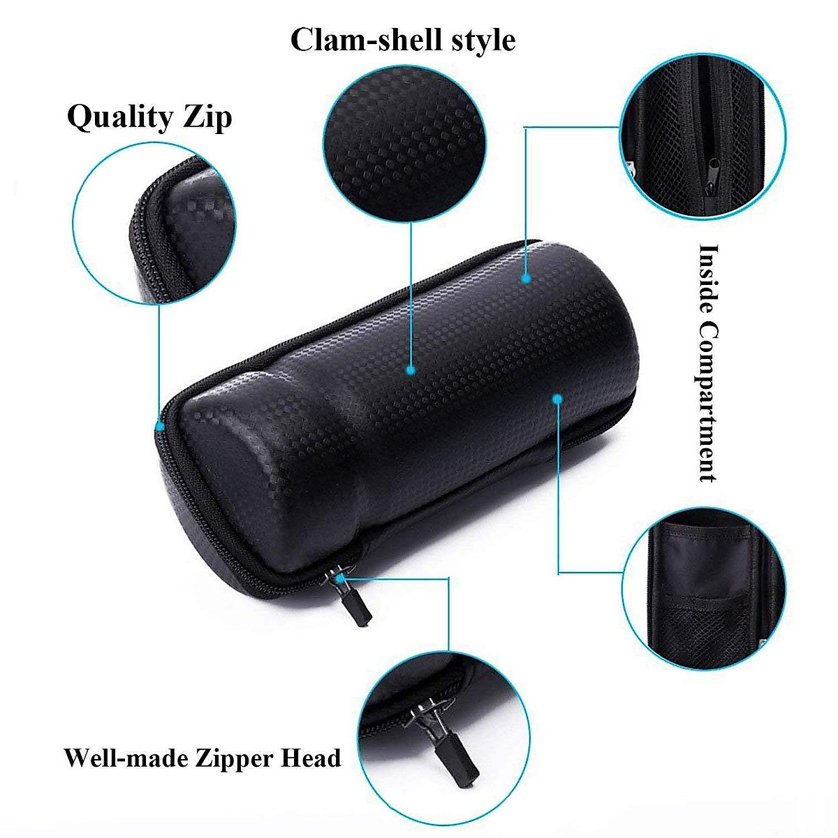 Yopoon Bike Repair Tool Capsule - Cycling Tool Bottle Zip Bag for MTB Mountain Bike Road Bike Hybrid Bike Riding Bicycle Accessories