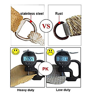 COCONUT Rectangle Sun Sail Canopy 8 X 10 Ft Heavy Duty Shade Cloth Outdoor Patio Cover UV Block Sunshade Fabric Awning Shelter for Deck Carport Pool Garden, 8' x 10', Sand