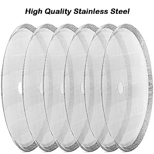 ACKLLR 4 Pack French Press Replacement Filter Screen,Reusable Stainless Steel Mesh Filters for Universal 1000 ml / 34 oz / 8 cup French Press Coffee Makers