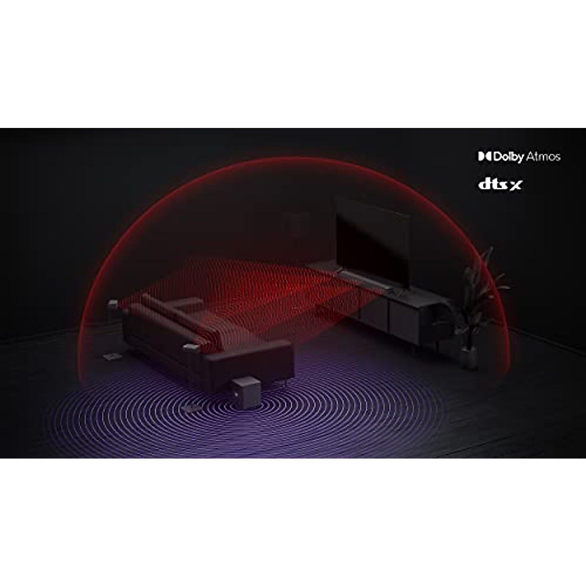 VIZIO M-Series 5.1 Premium Sound Bar with Dolby Atmos, DTS:X, Bluetooth, Wireless Subwoofer, Voice Assistant Compatible, Includes Remote Control - M51ax-J6