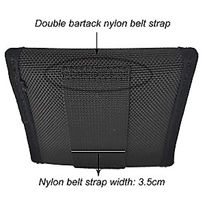 TAFTACFR Nylon Glove Pouch Police Firefighter EMS EMT Paramedic Medical Disposable Gloves Holder for 2 and 2.25" Duty Belt