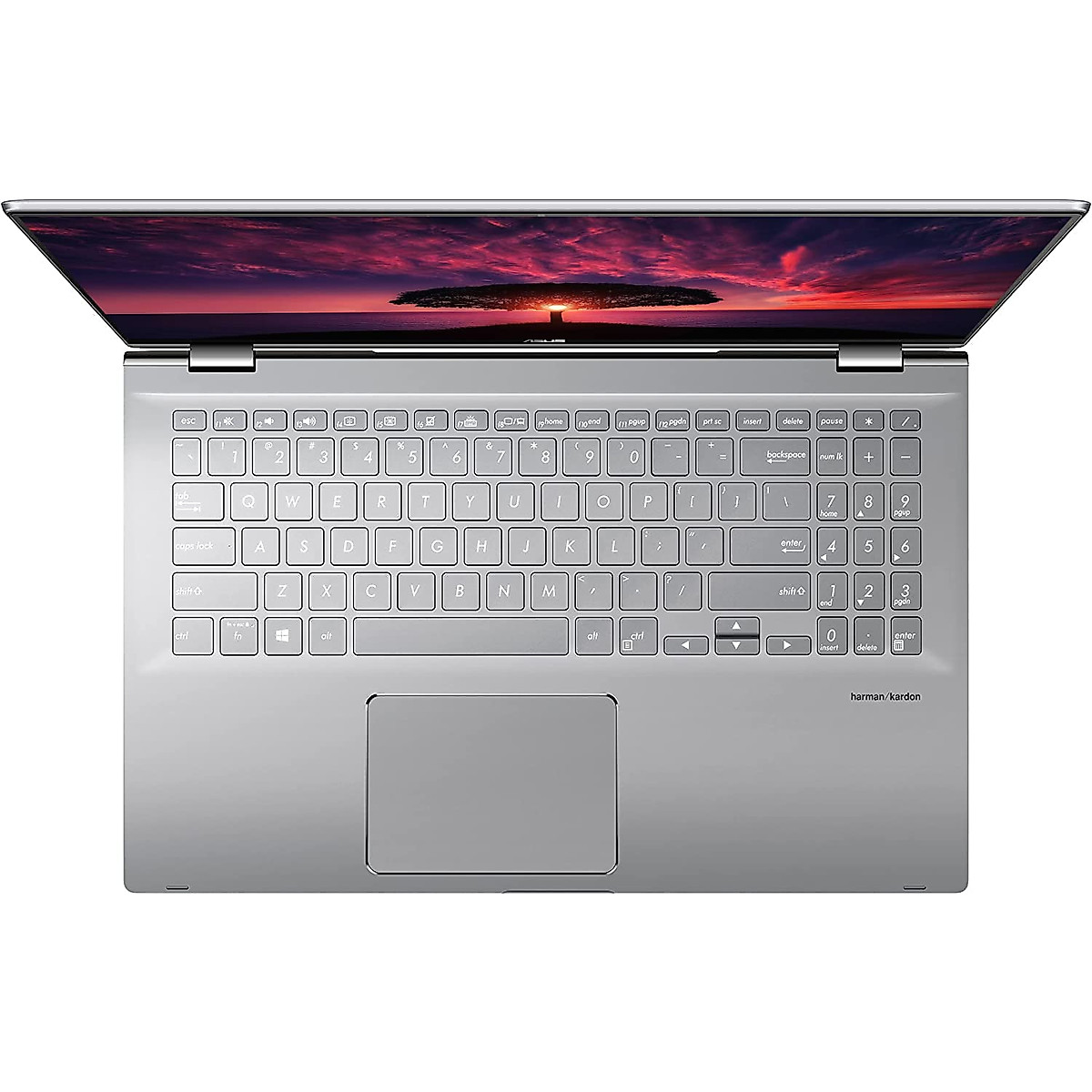 ASUS ZenBook 2 in 1 Convertible Business Laptop, 15.6” FHD Touchscreen, AMD Ryzen 7 5700U, Windows 11 Pro, 8GB RAM 256GB SSD, GeForce MX450, Backlit & Full-Size Keyboard, Long Battery Life, Durlyfish