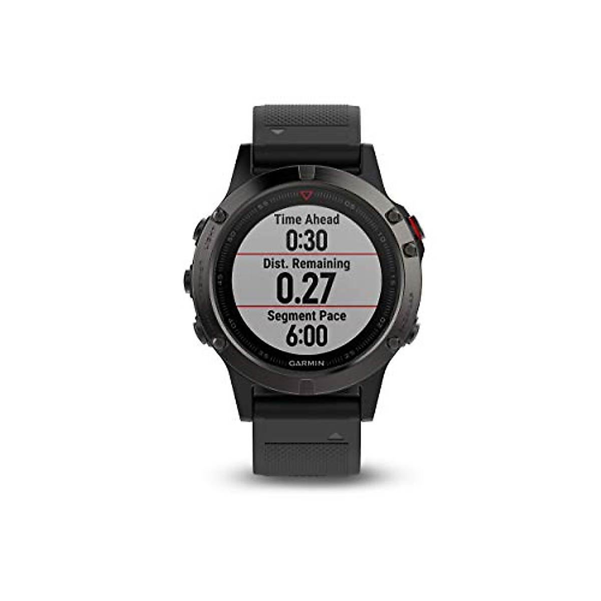 Garmin fēnix 5, Premium and Rugged Multisport GPS Smartwatch, Slate Gray/Black Band, 47 MM