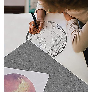 MyArtscape Graphite Transfer Paper, 18" x 24" - 10 Sheets - Black Waxed Carbon Paper - for Drawing, Tracing and Transfer - Premium Arts and Crafts Supplies