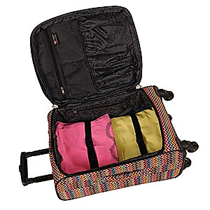 American Flyer Gold Coast 5-Piece Spinner Luggage Set, Pink, One Size