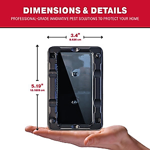 Catchmaster Mouse & Insect Glue Traps 20-Pk, Adhesive Rodent & Bug Catcher, Pre-Scented Mouse Traps Indoor for Home, Sticky Glue Traps for Mice and Insects, Pet Safe Pest Control for House & Garage