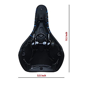Soeenaper Kids Bike Saddle for 14 16 18 20 24 Inch Kids Bike Seat Child Bike Seat Replacement for Boys Bike