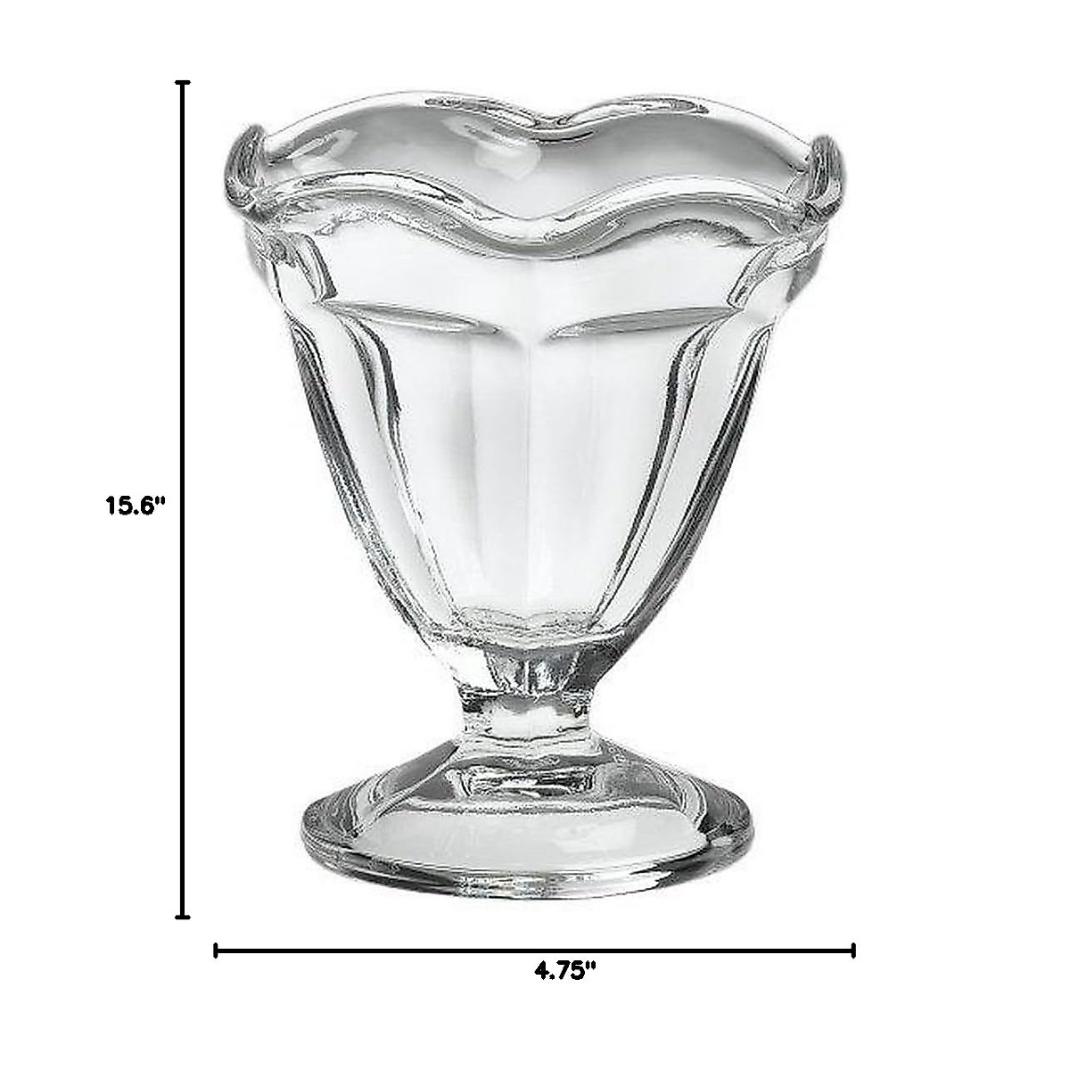 Anchor Hocking 4.5-Ounce Footed Sherbet Bowls, Set of 12 -