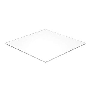 Falken Design falkenacrylic_dp9_118_10x10 Acrylic Sheet, Plastic/Plexiglas/Lucite, 10" x 10-1/8", Satin