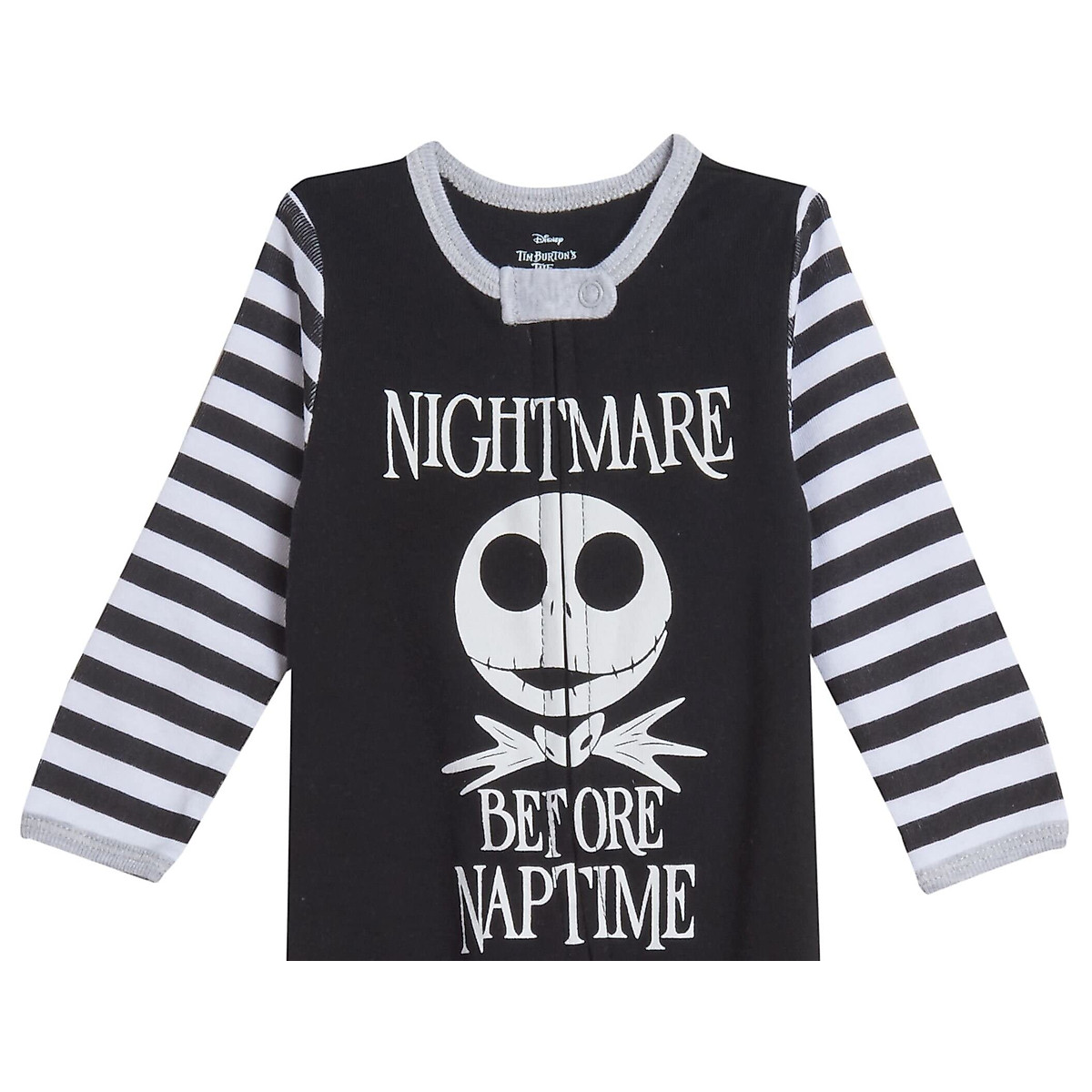 Disney Nightmare Before Christmas Infant Baby Boys Footed Coverall 24 Months