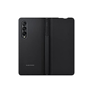 SAMSUNG Galaxy Z Fold 3 Phone Case with S Pen, Protective Cover, Heavy Duty, Shockproof Smartphone Protector, US Version, Black,EF-FF92PCBEGUS