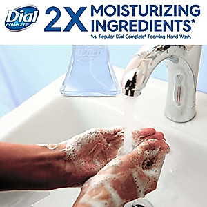 Dial Complete Anti-Bacterial Advanced Hydration Foaming Hand Wash, Spring Water, 45 fl oz (3-15 fl oz bottles)