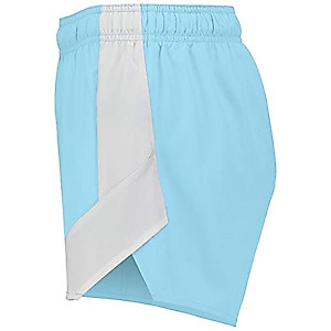 Holloway Girls Olympus Shorts, Aqua/White, L