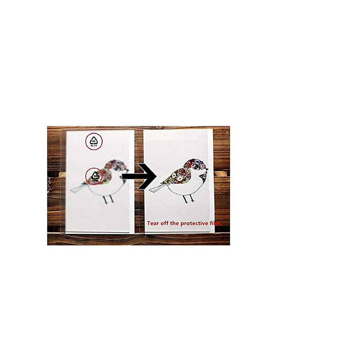 10 Pack Red 4x6" Double Sided Picture Frame Bulk,Stand Photo Frame Sign Display Holder with Inserts and Base,Each Holds 2 Pictures for Price Tag,Wedding, Ornaments,Party Frames Table Number