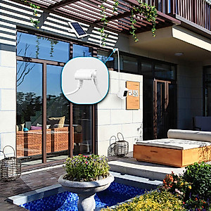 8.2ft Weatherproof DC Extension Cord for Ring Spotlight Cam Battery Solar Panel for Maximum Sunlight Exposure