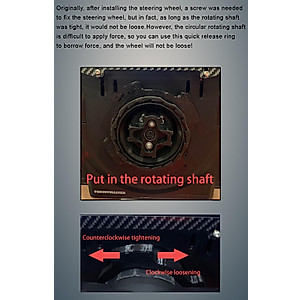 SIMRacing Wheel Quick Release Adapter Plate Ring