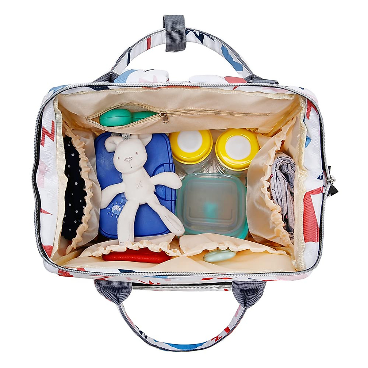 UARERISE Diaper Bag Backpack,Maternity Mummy Travel Backpack,Baby Care Nappy Bag Large capacity and Multifunction (Style 4)