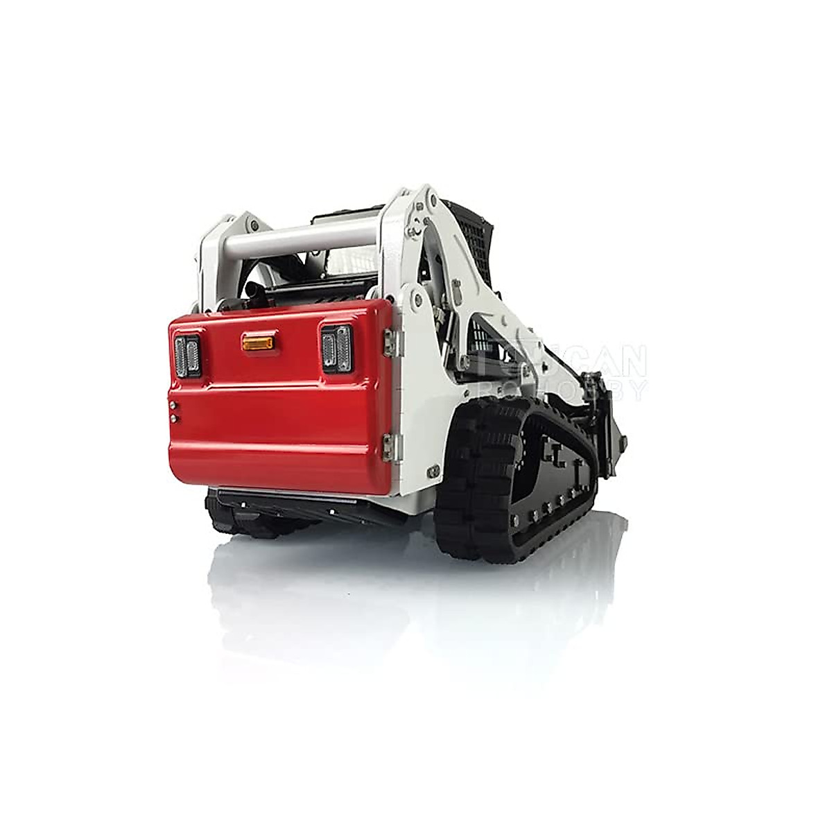 TOUCAN RC HOBBY LESU 1/14 Aoue-LT5 Tracked Skid-Steer Metal RC Hydraulic Loader RTR Model Lights