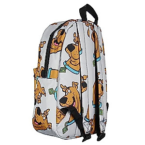 Bioworld Scooby Doo Floating Head Big Face Sublimated Print Backpack Bag