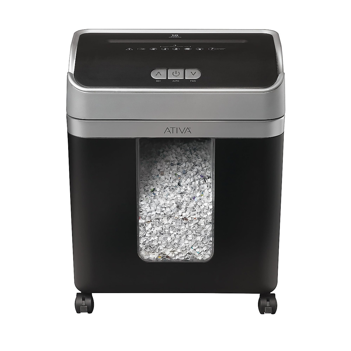 Ativa® 10 Sheet Micro-Cut Shredder, OMM103P