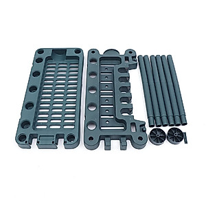 DNYSYSJ Garden Tool Organizer,Garden Garage Tool Rack Organizer Broom Mop Holder Utility Storage Stand Tower