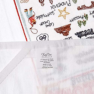 Kay Dee Designs ST Thing Arizona EMB F/S Dish Towel, 17.5 x 28, Various