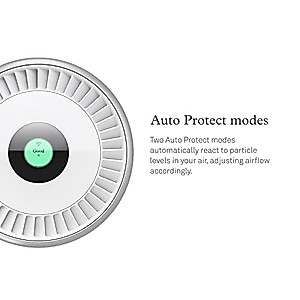 Molekule Air Pro | Air Purifier for Large Rooms up to 1000 sq. ft. w/PECO-HEPA Tri-Power Technology, for Allergens, Smoke, Mold, Bacteria, Viruses & Pollutants for Clean Air - Silver, Alexa-Compatible