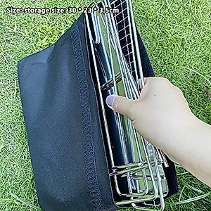 TWDYC Wood Stove Campfire Wood Fire Heater Stove Outdoor Camping Portable Heating Stove BBQ Cooking Stove (Color : B)