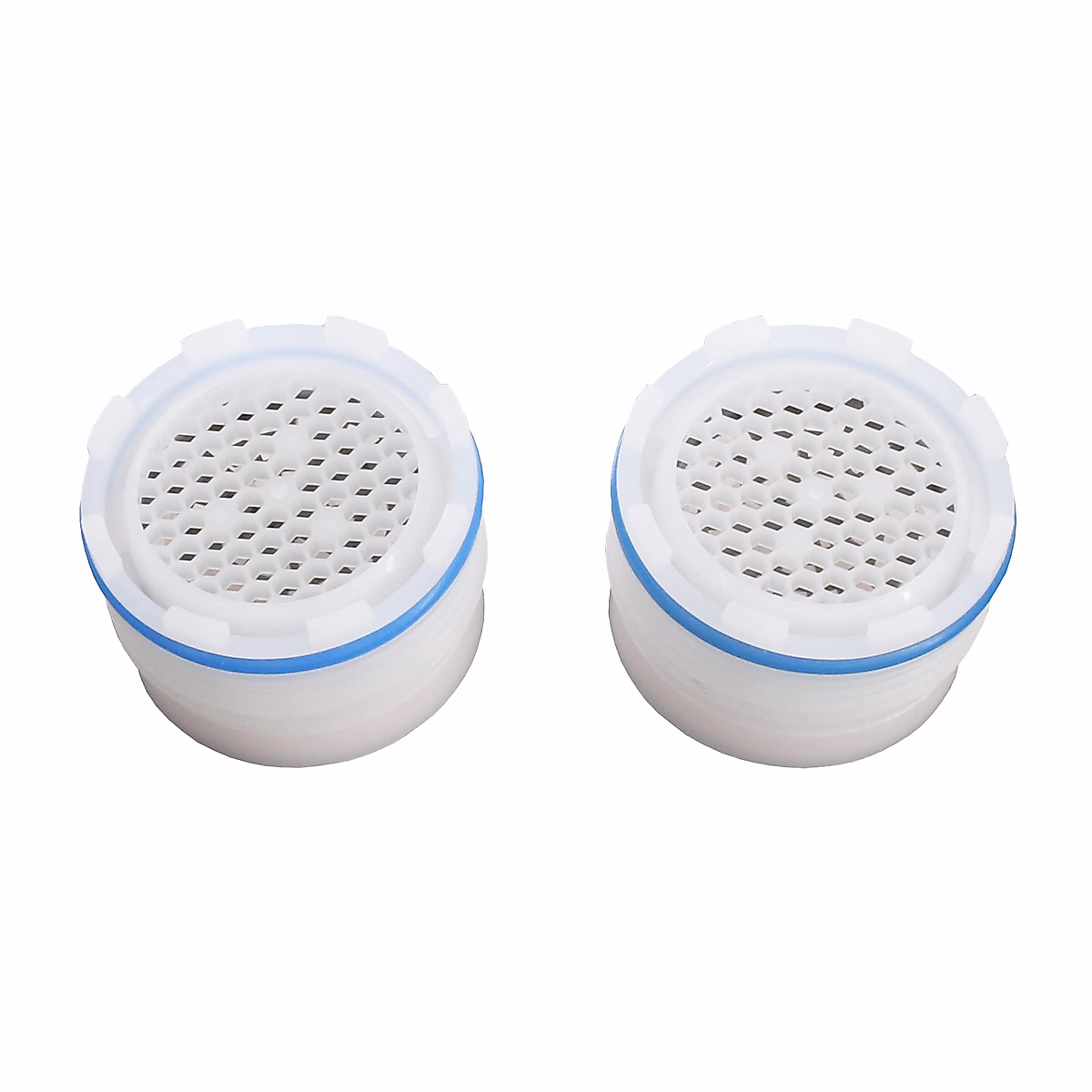 Water Saving 1.2 GPM Tiny Hidden Faucet Aerator Insert (2 Pack)