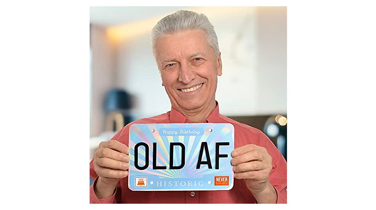 Big 3D Funny Old Man Joke Birthday Card for Men | GIFTING GIGGLES