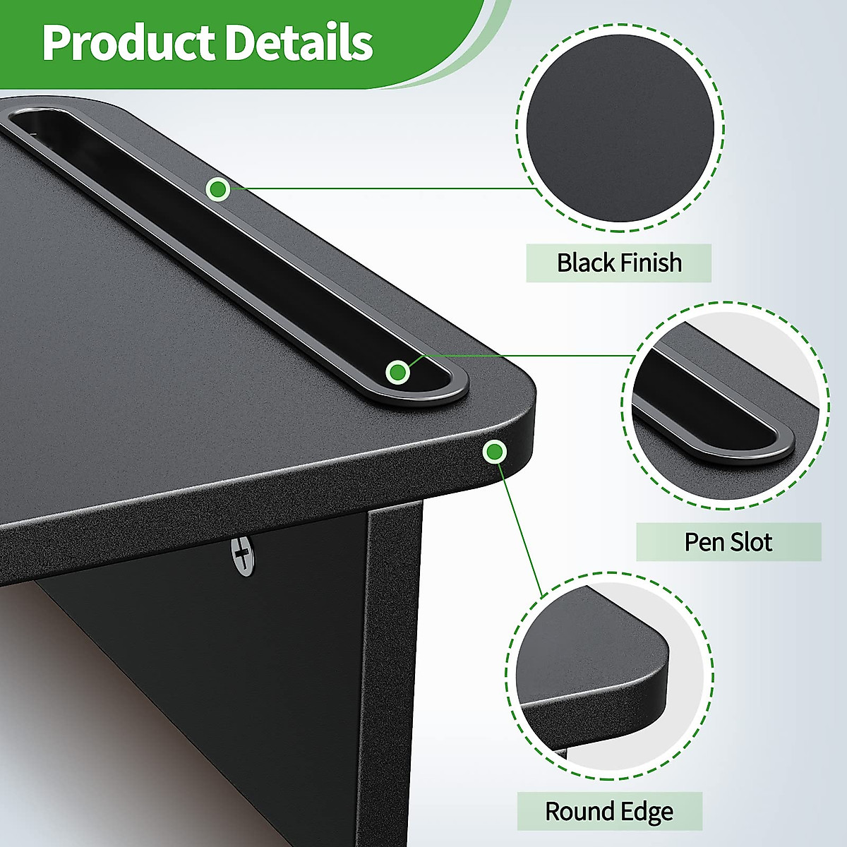 Zimilar Dual Monitor Stand Riser, Monitor Stand with Adjustable Length and Angle Monitor Stands Risers, 3 Height Adjustable Monitor Riser for Computer