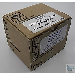 IBM 08L9120 LTO-1 Ultrium-1 Data Cartridges Qty 5 Per Box
