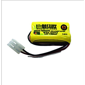 T&B, KAUFEL 850.0095 Emergency Light Battery 2.4V 1.1Ah