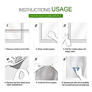 Glass Window Film Static Cling Glass Sticker Lavender Home Decorative Privacy Protection Frosted Stained Window Film Window Privacy Film (Color : 90cmx100cm)