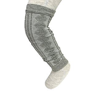 Bowbear 3 Pair Little Girls Cable Knit Argyle Leg Warmers