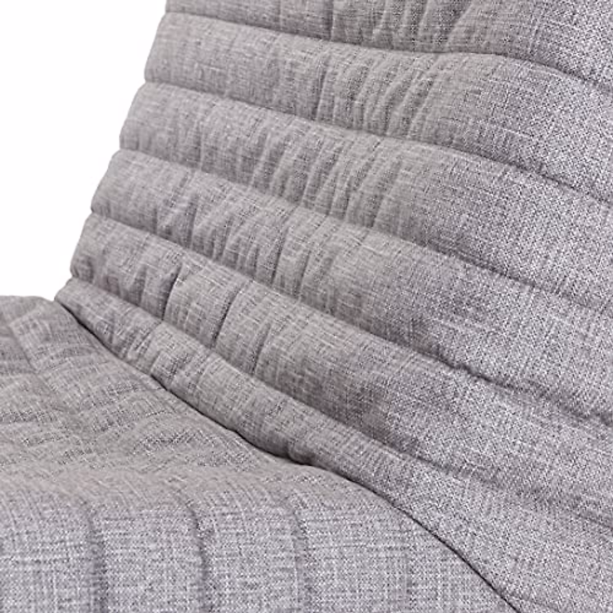 Main + Mesa LoBoh One Seater Modular Sofa/Accent Chair; Premium Foam-Filled, 70's Bean Bag Chair Alternative