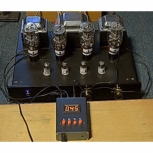 Vacuum Tube Tester Bias Probe 8pin Tube Tester Current Probe Vacuum Tube Amplifier Amptata V8 DIY Octal Vacuum Tube Checker Quad Meter for EL34 KT88 6L6 6CA7 6V6 5881 6550 KT66 KT100 KT120 mA Version