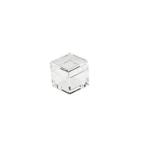 VIGAN 10PCS/Set Acrylic Cases Element Cubes Box For Element Cube Shape Clear Boxes Collection Storage For 10MM 25.4MM Element Cubes (10PCS S(14X14X14MM))