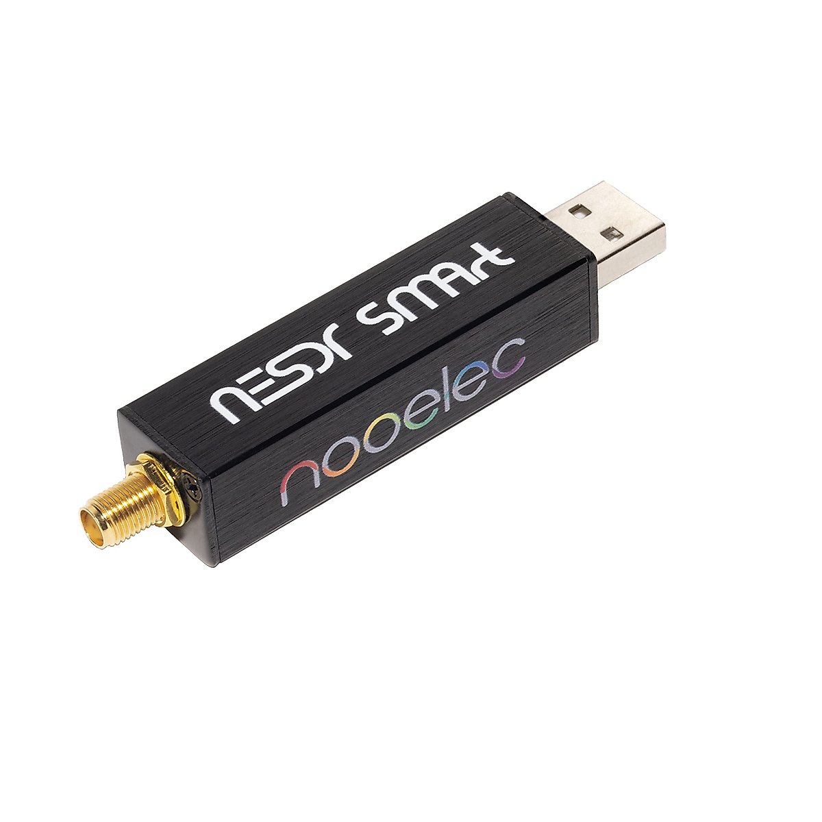 Nooelec NESDR Smart v5 HF Bundle: 100kHz-1.7GHz Software Defined Radio Set for HF/UHF/VHF Including a NESDR Smart v5 R860/RTL2832U RTL-SDR, Assembled Ham It Up Upconverter, 9:1 Balun, and Adapters