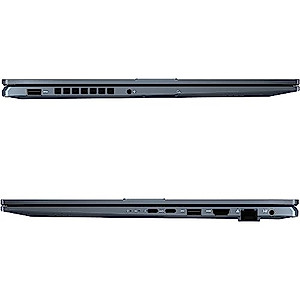 ASUS Vivobook Pro 16 Laptop, Intel 10-Core i7-12650H, 16" FHD+ IPS Display, NVIDIA GeForce RTX 3050 Ti, 32GB DDR4 1TB SSD, Backlit Keyboard, Fingerprint, Thunderbolt 4, RJ-45, Wi-Fi 6E, Win10 Pro