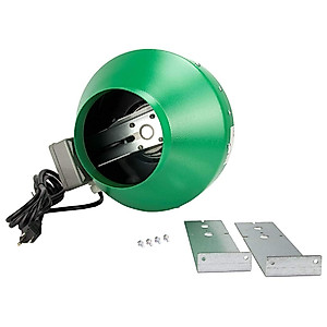 Hydrofarm ACDF8 Active Air 720 CFM Inline Fan, 8-Inch