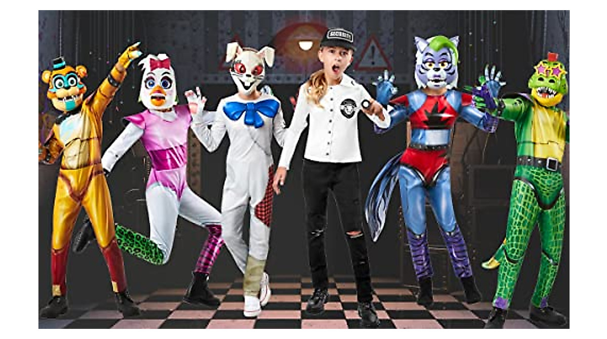 Kids Five Nights at Freddy's Vanessa Costume Top | Rubie's Official