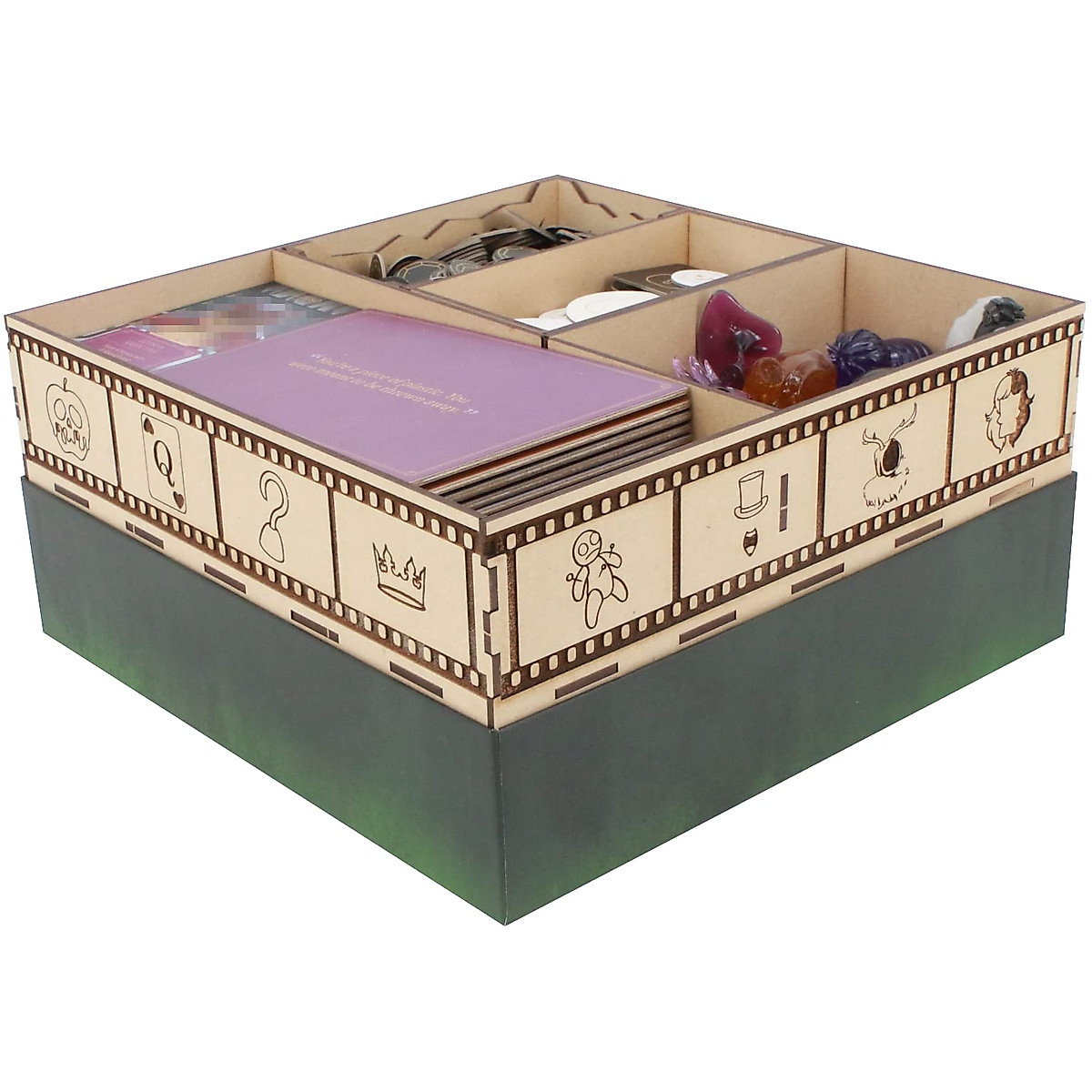 The Broken Token Game Organizer Compatible with Villainous