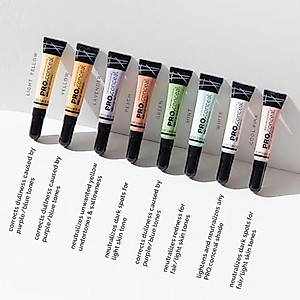 L.A. Girl Pro Conceal HD Concealer, Peach Corrector, 0.28 Ounce