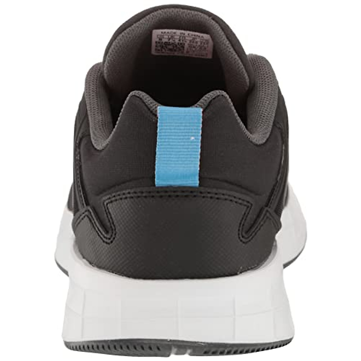 adidas Men's Duramo Protect Running Shoe, Black/Grey/Impact Orange, 10.5