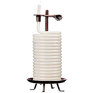 Candle by the Hour White Vanilla Scent 80 Hour Beeswax Candle