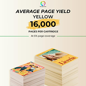 TCT 651A Yellow Toner Cartridge - Premium Compatible Replacement for HP 651A CE342A Works with HP Color Laserjet Enterprise 700 MFP M775dn M775f M775z M775z+ Printers (16,000 Pages)